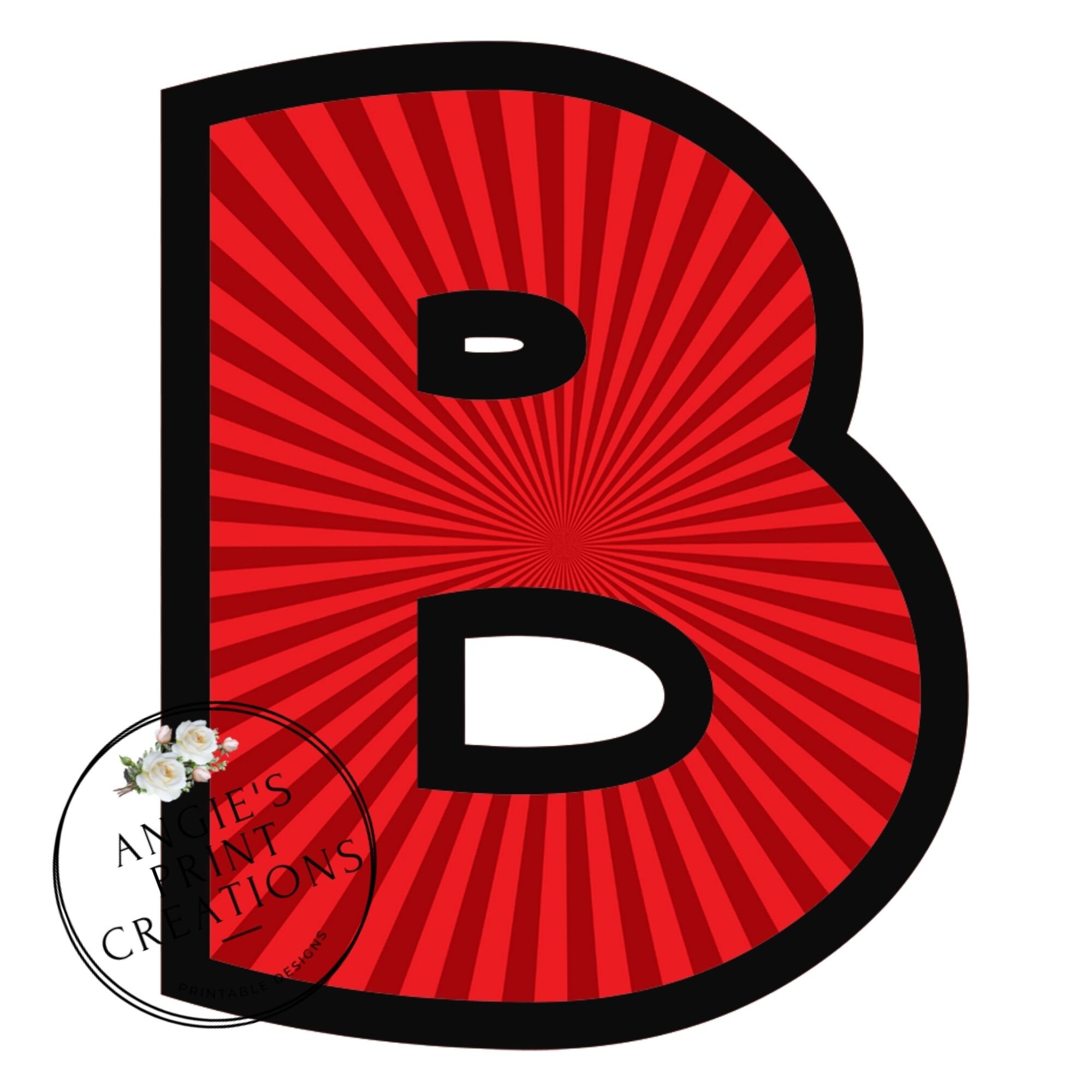 Super Hero/comic Bulletin Board Letters, Clip Art - Etsy