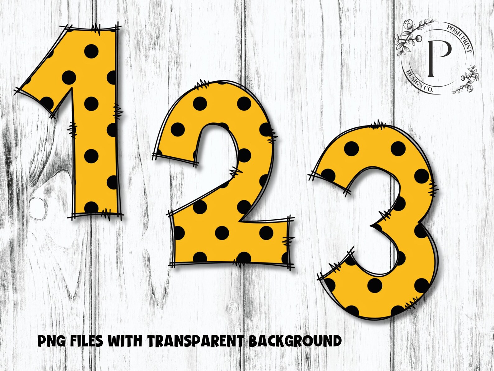 Bulletin Board Letters, Yellow With Black Polka Dots, Alphabet Clip Art ...