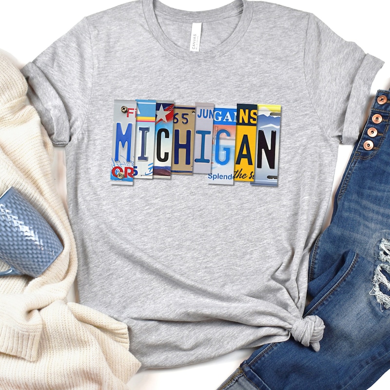 Custom Michigan License Plates - Etsy