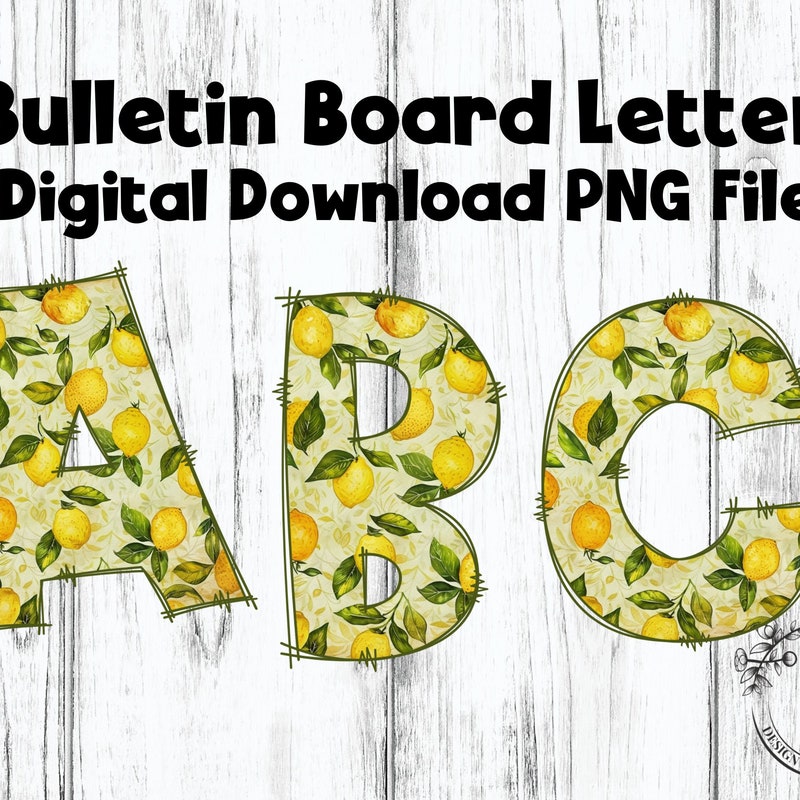 Lemon Bulletin Board - Etsy