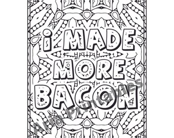 Instant Download Printable Coloring Page for Kids and Adult Digital ...