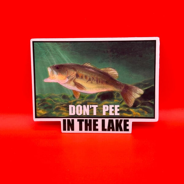 Big Lake Sticker - Etsy