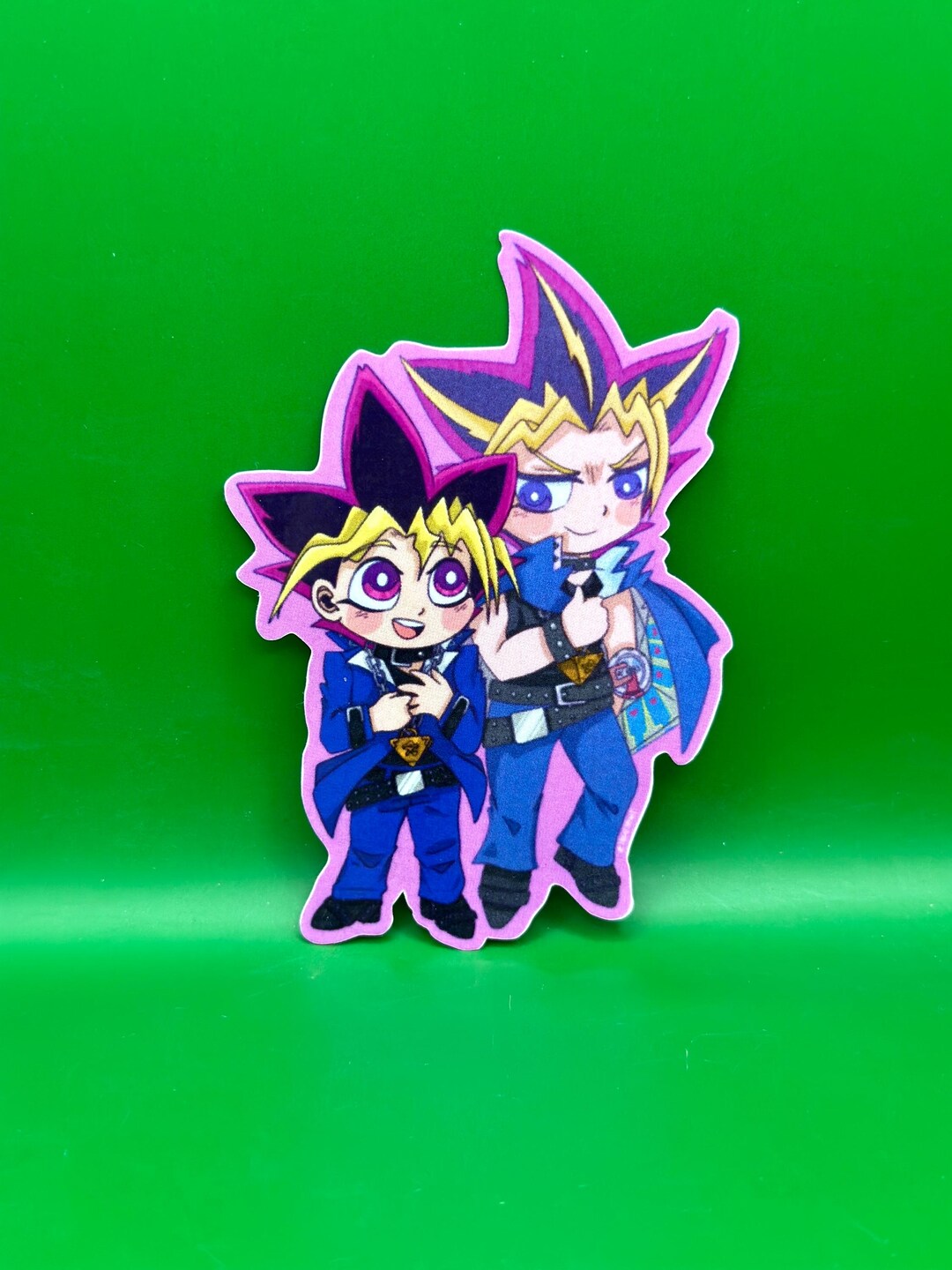 Yu-gi-oh Yami Yugi and Yugi Sticker Decal Dueling Friends - Etsy
