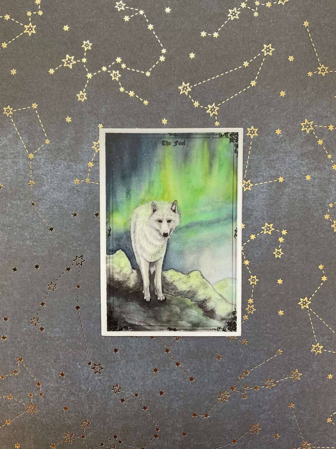 The Fool Tarot Card Mini Art Print - Etsy