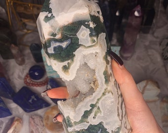 Large Agate Tower | Etsy