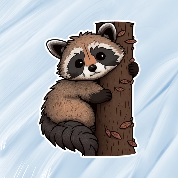 Raccoon Bandit - Etsy