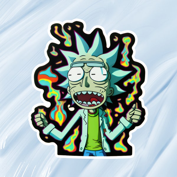 Rick Sanchez Sticker - Etsy