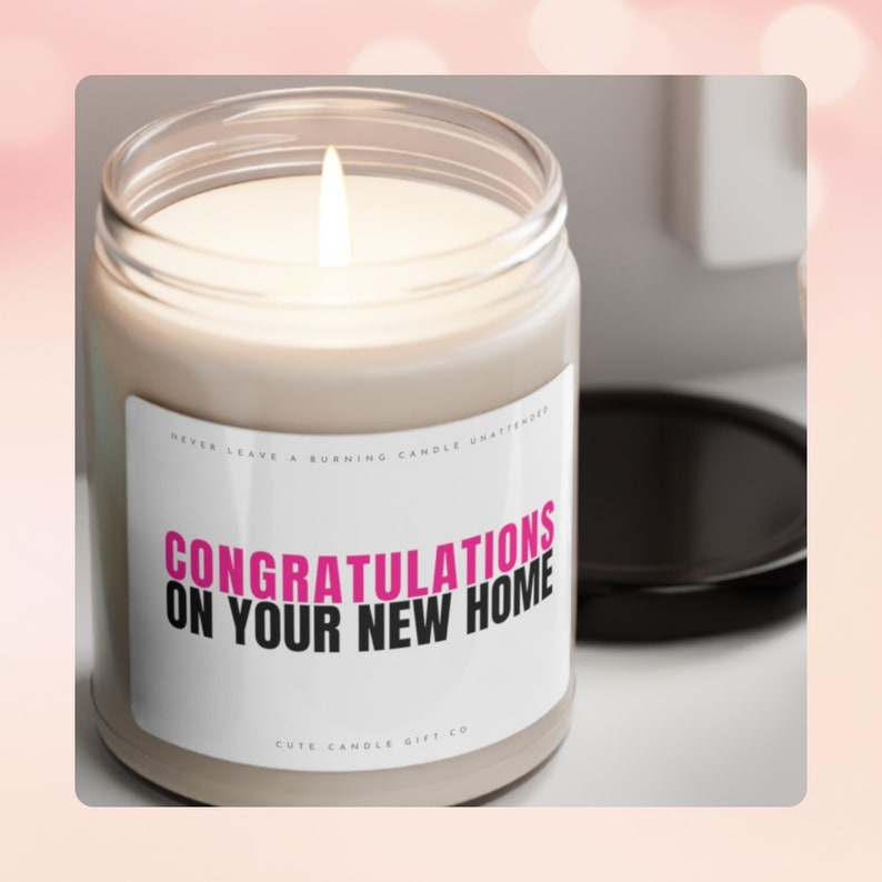 Home Gift for New Apartment Gift Minimalist Candle Design New Home ...
