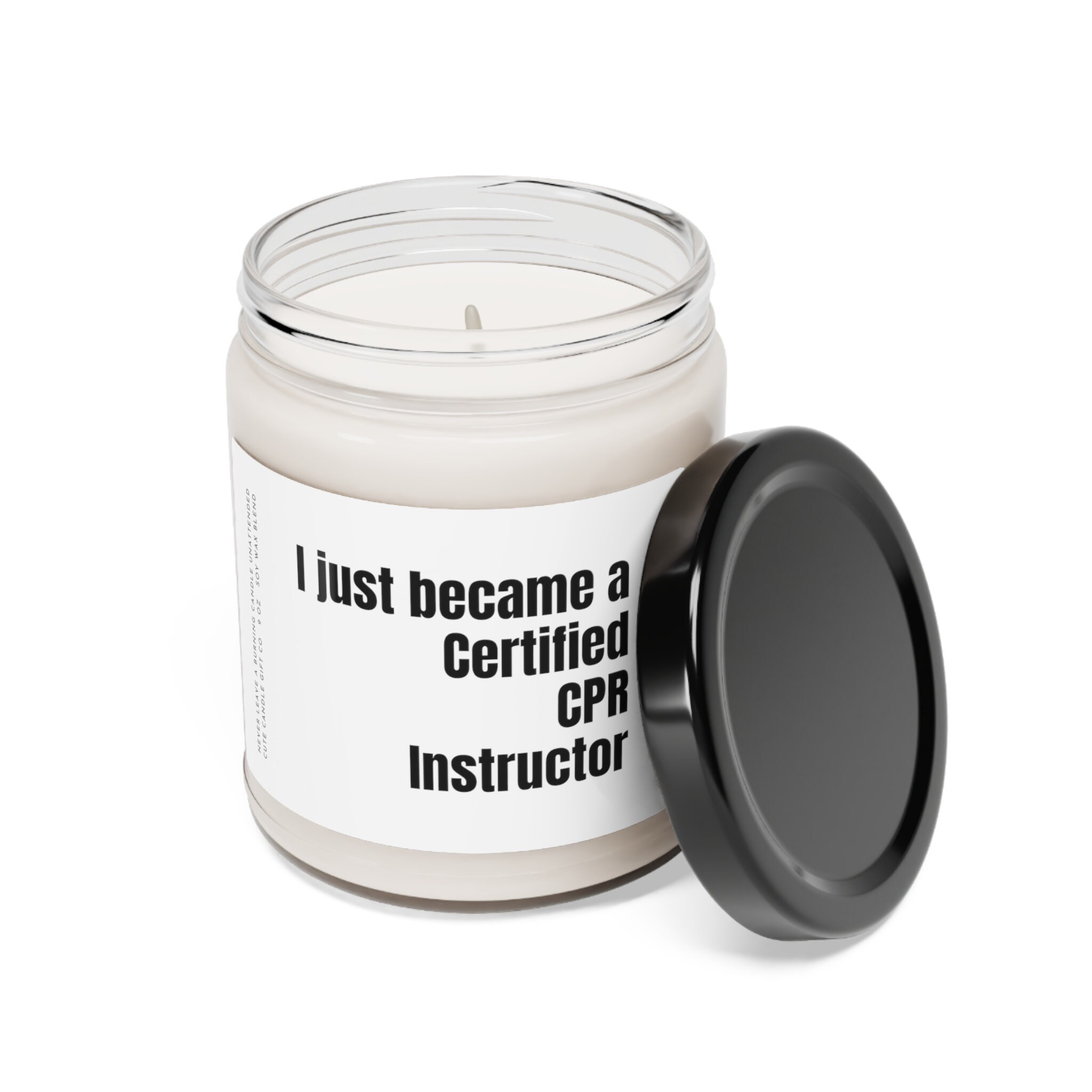 CPR Instructor Gift, Candle for CPR Instructor, Teacher Gift, Grad Gift ...