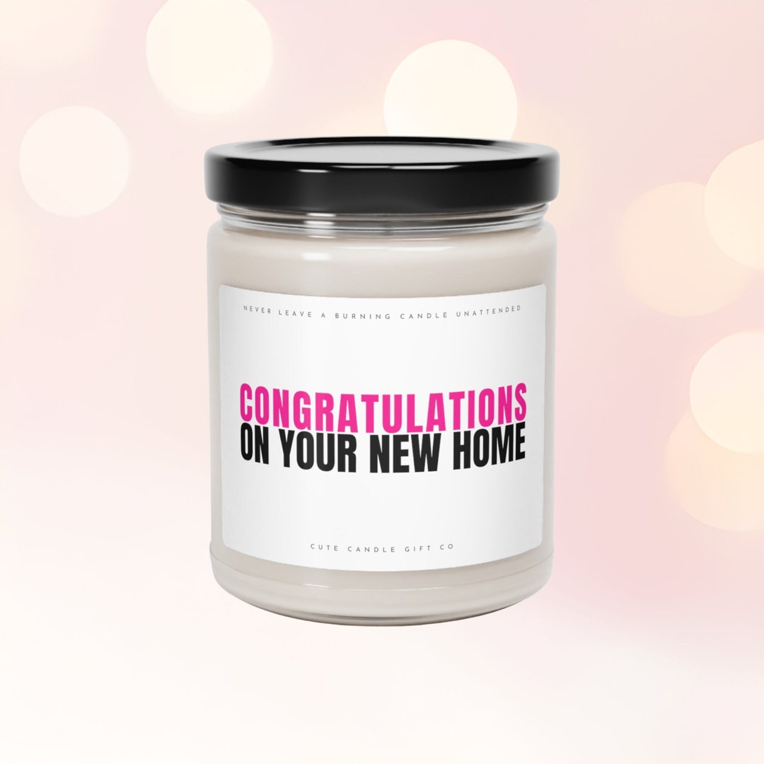 Home Gift for New Apartment Gift Minimalist Candle Design New Home ...