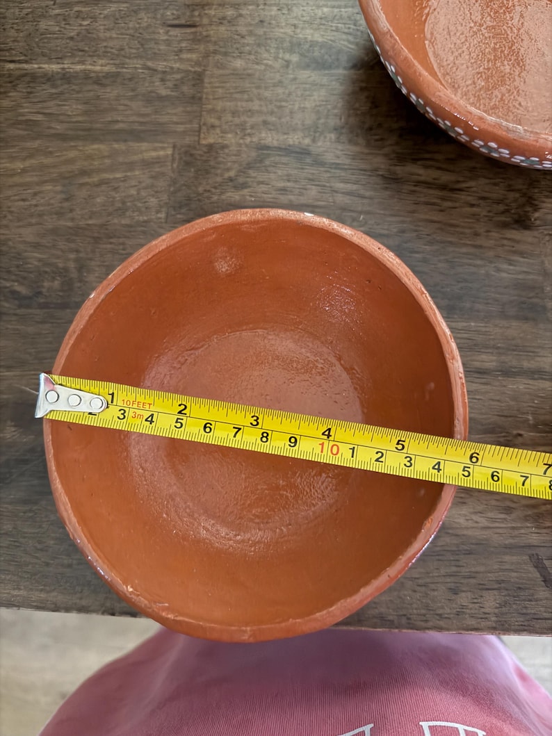Handmade Mexican Barro Bowls – Traditional Clay Serving Dish – Rustic ...
