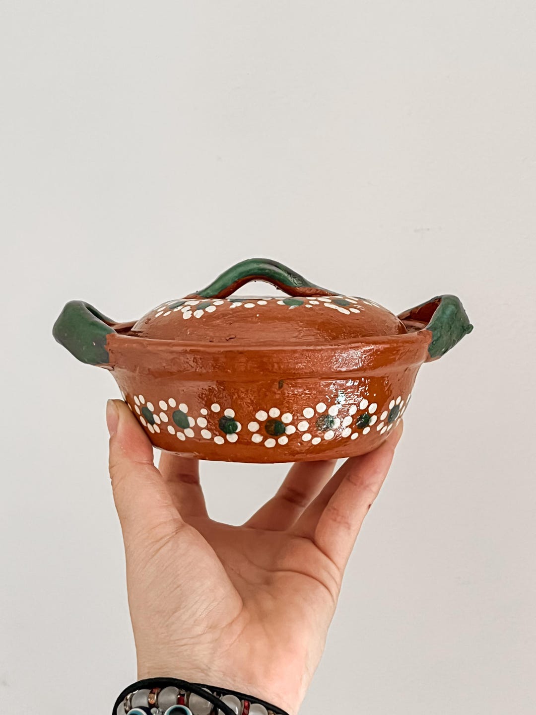 Mexican Clay Barro Pot Salsero – Handmade Terracotta Cazuela, Rustic ...