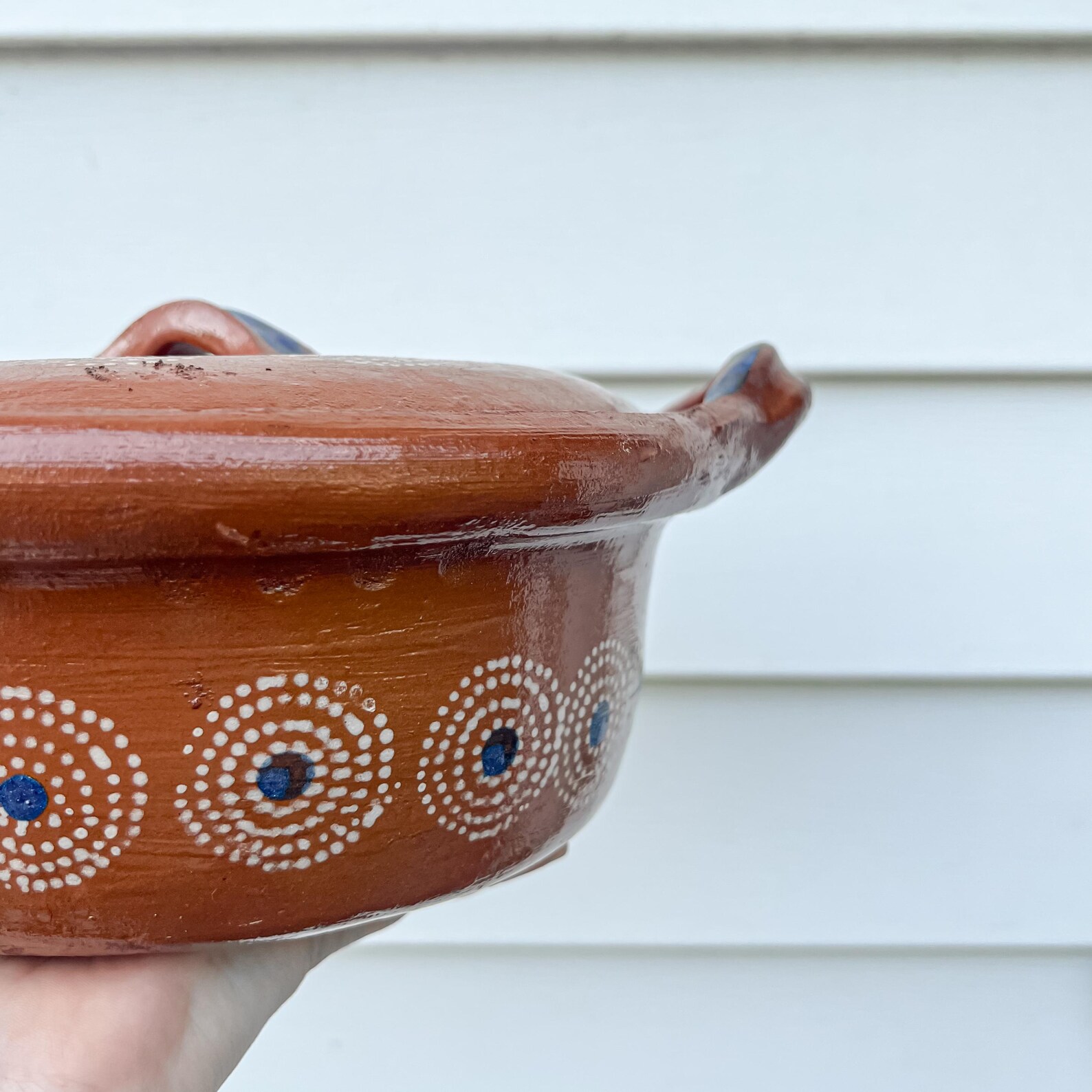 Mexican Clay Barro Pot – Handmade Terracotta Cazuela, Rustic Cooking ...