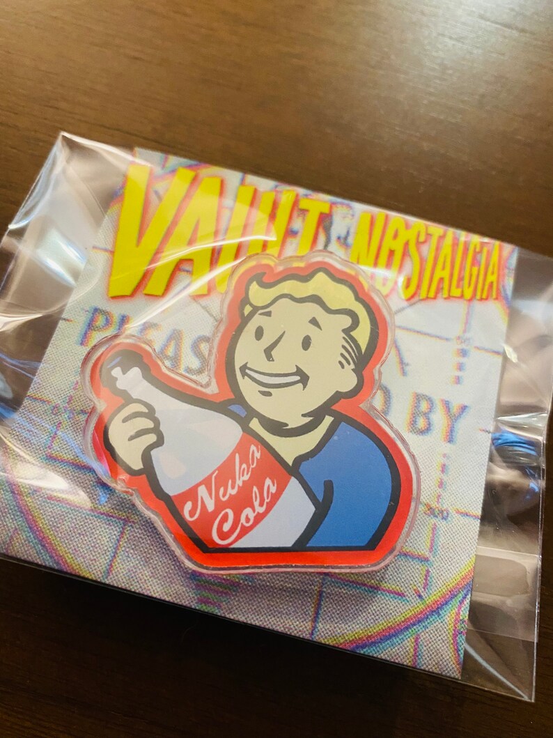 The Nuka Cola Challenge Pin Fallout - Etsy