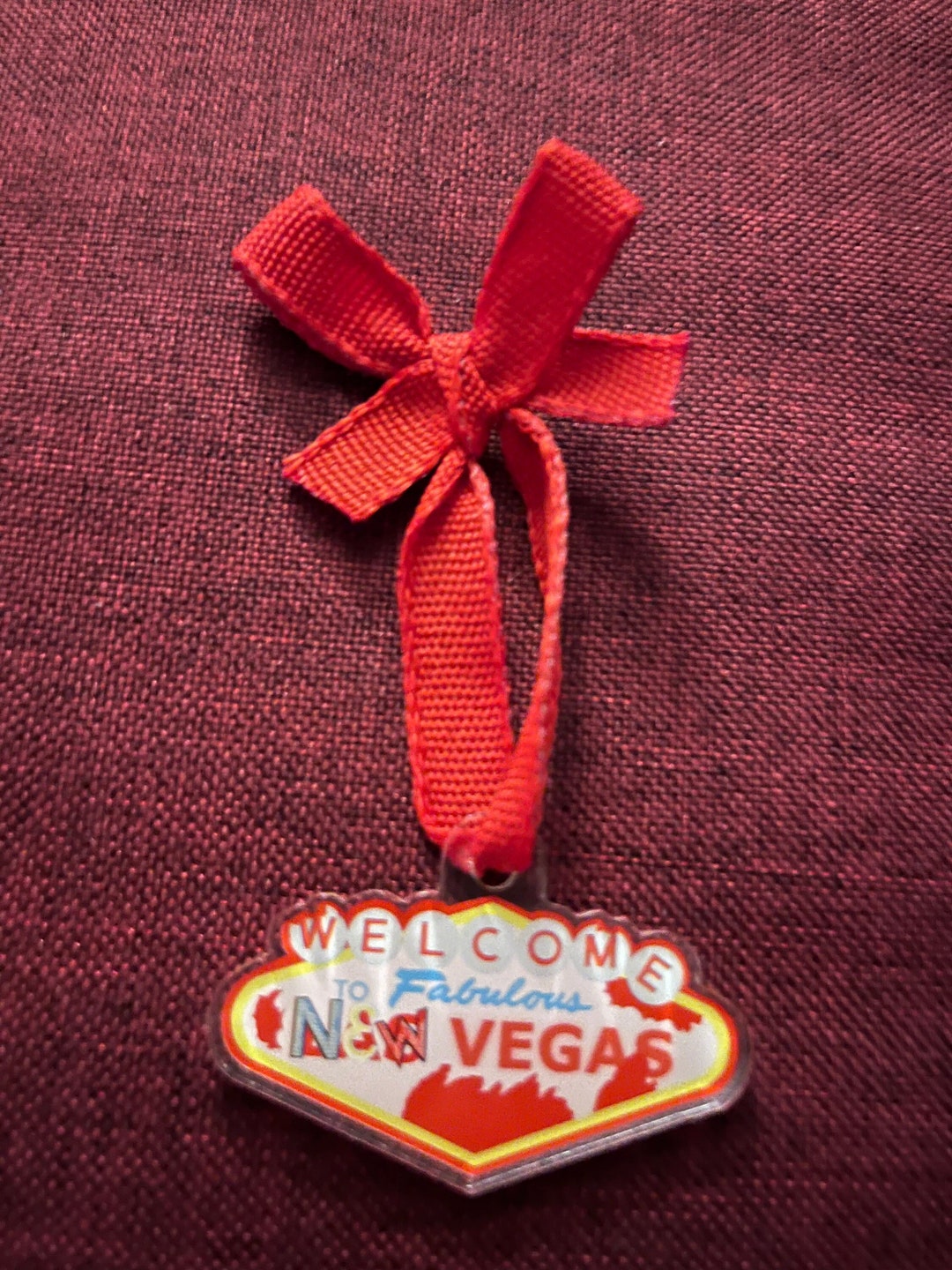 FALLOUT New Vegas Sign Christmas Ornament - Etsy
