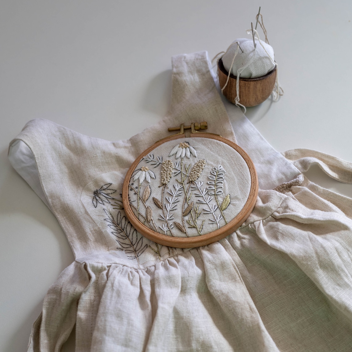 Floral Embroidery Pattern Dress Sewing Pattern Beginner - Etsy