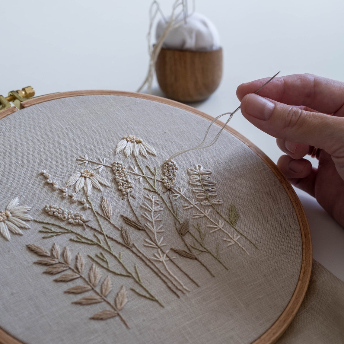 Floral Embroidery Pattern Dress Sewing Pattern Beginner - Etsy