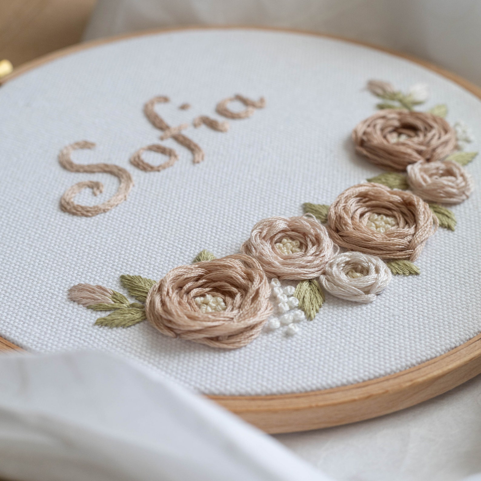 Personalized Embroidery Pattern Video Tutorial Beginner - Etsy