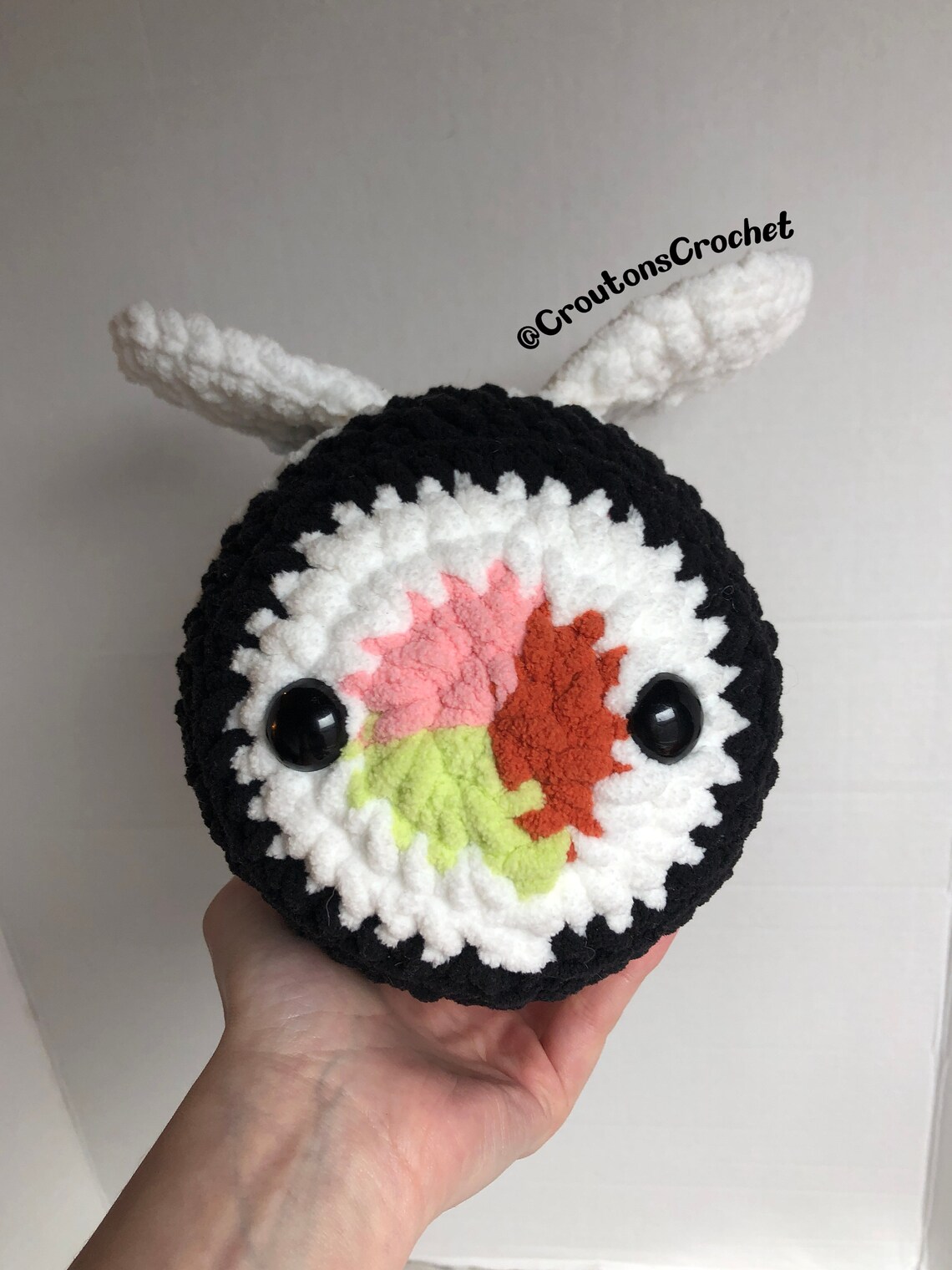 Wasabee the Sushi Bee Crochet Pattern Beginner Friendly - Etsy