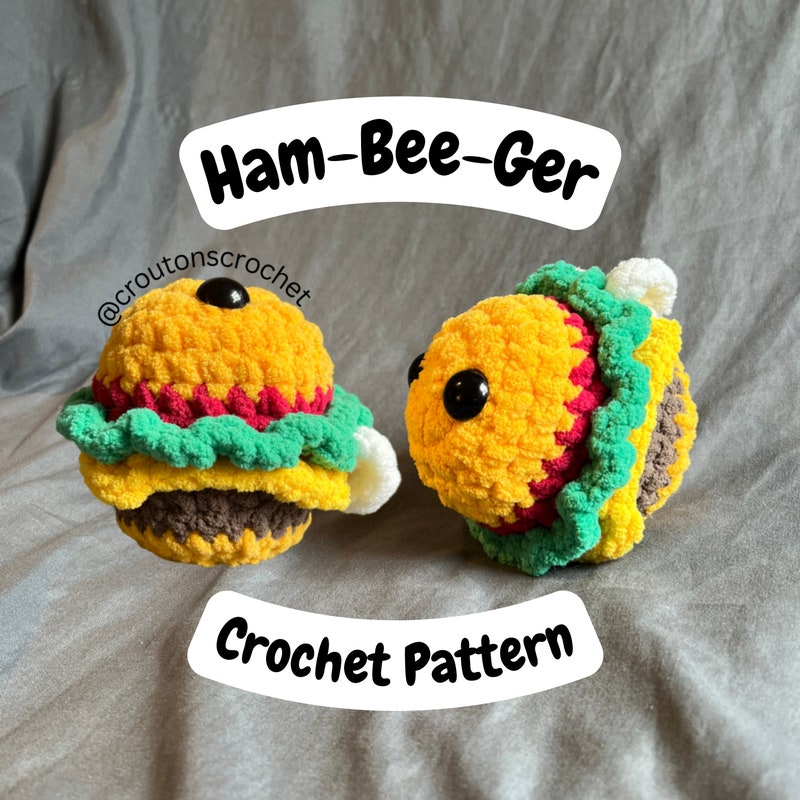 Burger Bees - Etsy
