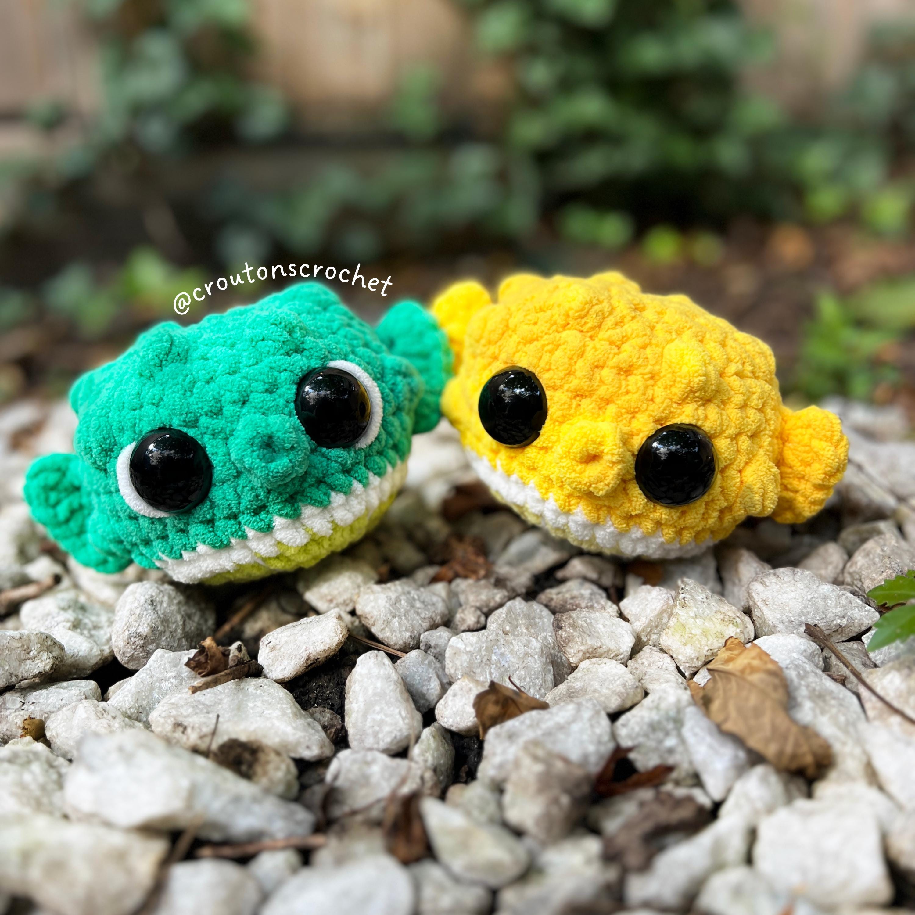 Puckerfish Crochet Pattern | Fruit Pufferfish Amigurumi PDF File - Etsy
