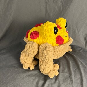 Pizza Toad/pizza Frog Crochet Pattern PDF Download Amigurumi - Etsy