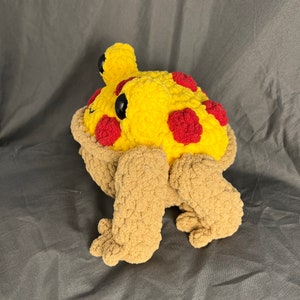 Pizza Toad/pizza Frog Crochet Pattern PDF Download Amigurumi - Etsy