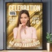 40th Birthday Magazine Cover Banner Photo Poster for Him Her - Etsy