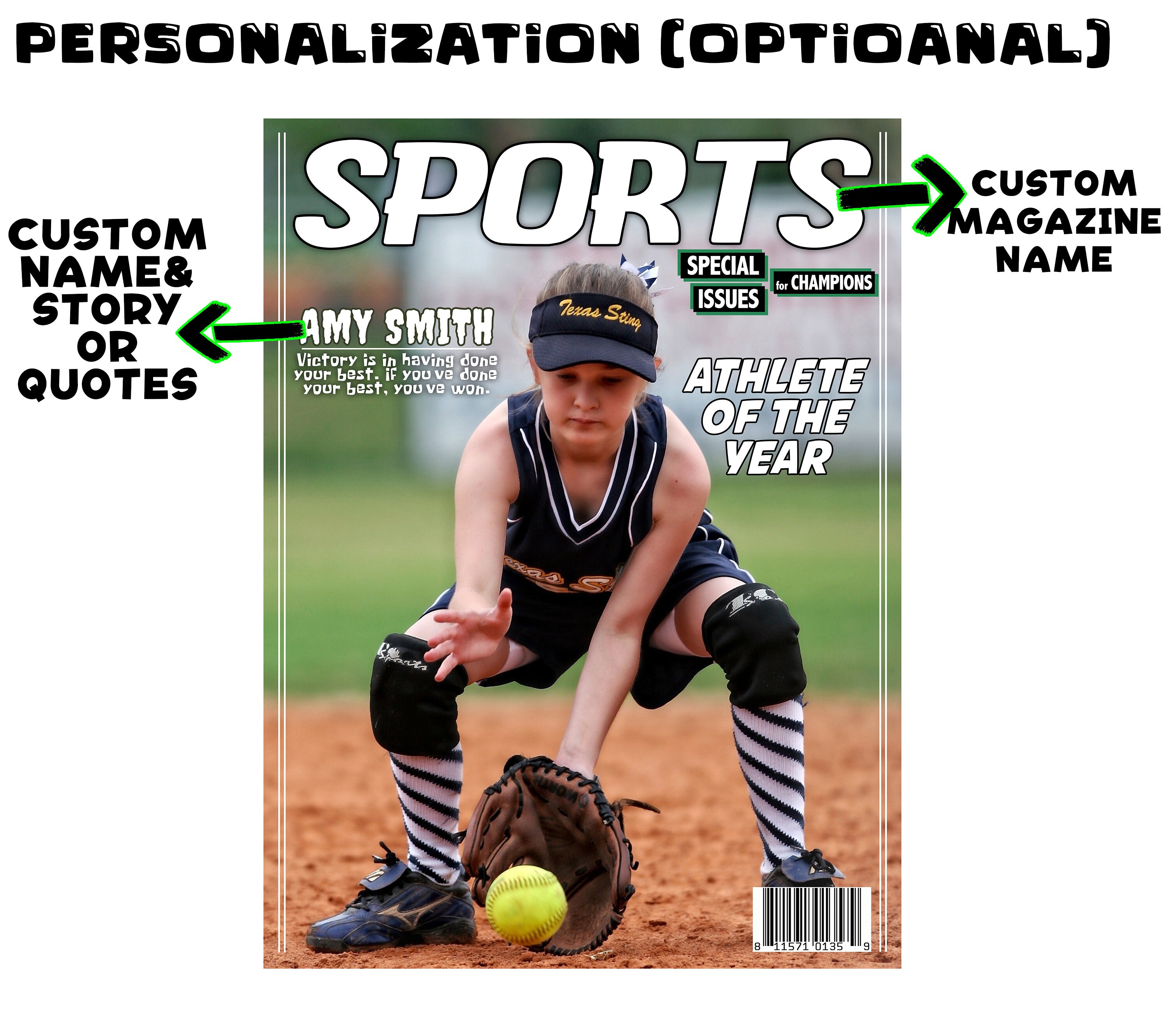 Softball Magazine Cover, Athlete of the Year, Senior Night Softball ...