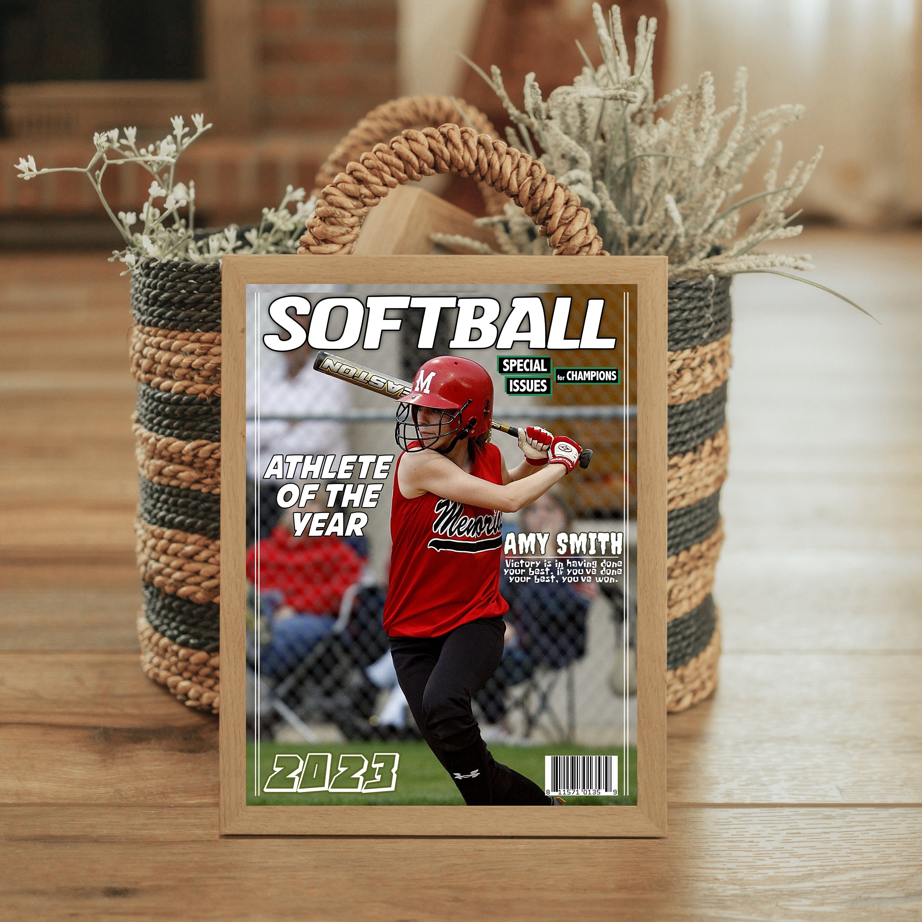 Softball Magazine Cover, Athlete of the Year, Senior Night Softball ...