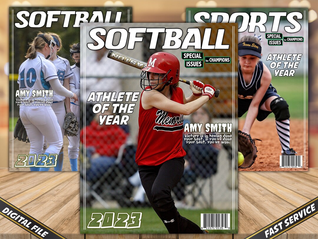 Softball Magazine Cover, Athlete of the Year, Senior Night Softball ...