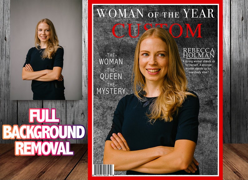 Custom Magazine Cover Gift Personalized Gift for Her Mom - Etsy