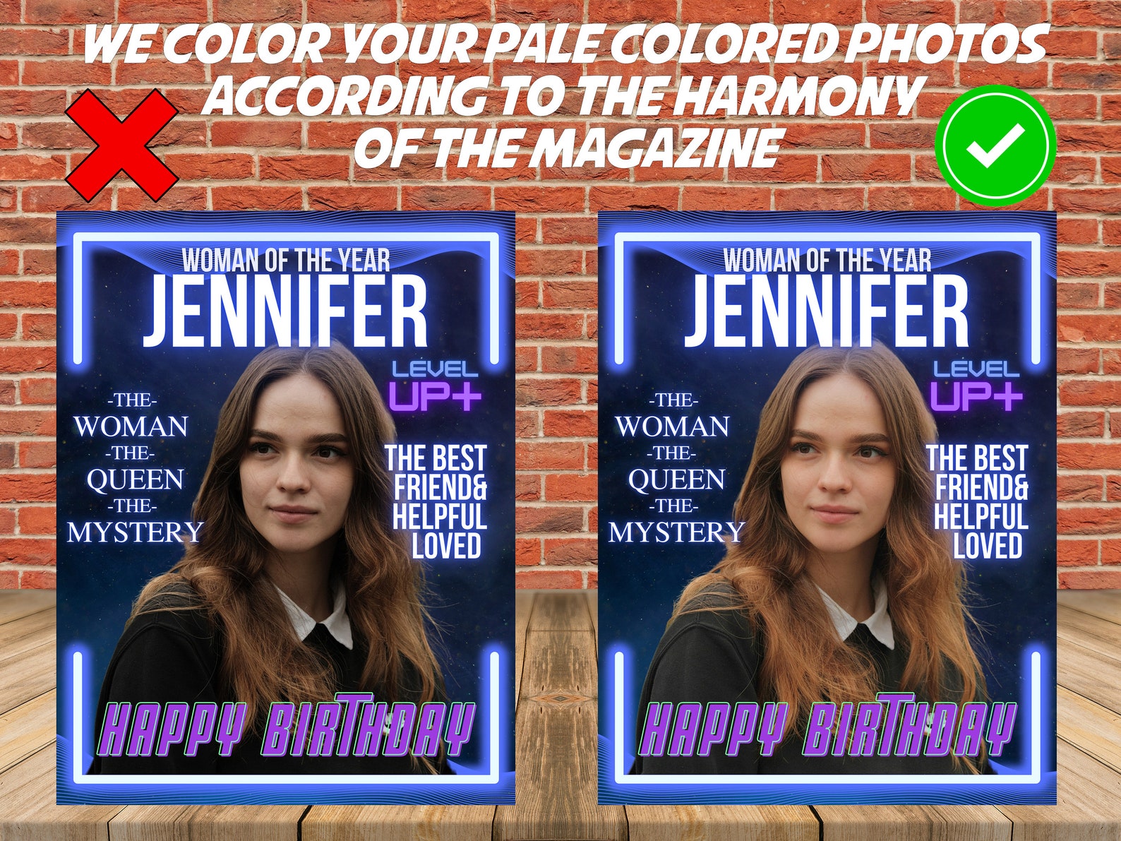 Custom Retirement Poster, Personalized Retired Magazine Cover Thema ...