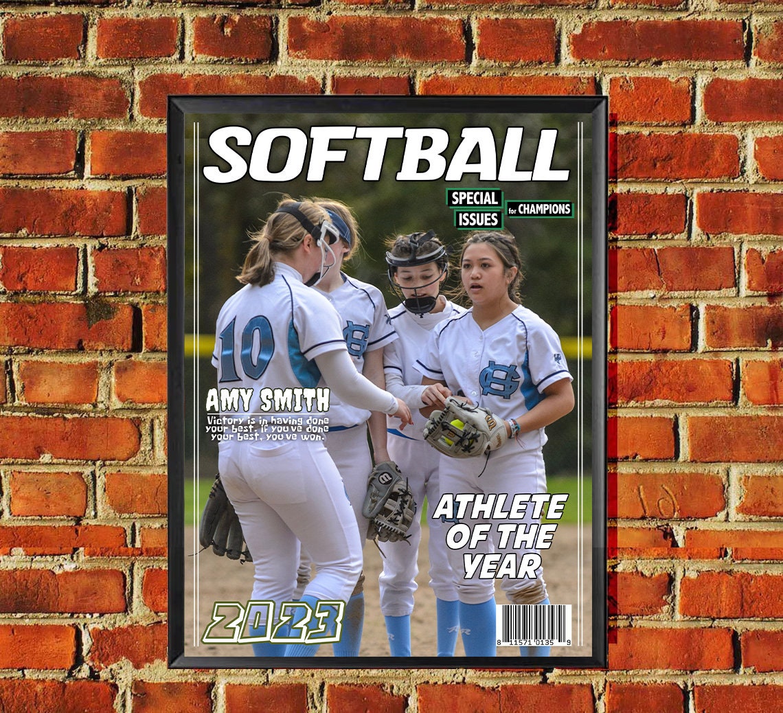Softball Magazine Cover, Athlete of the Year, Senior Night Softball ...