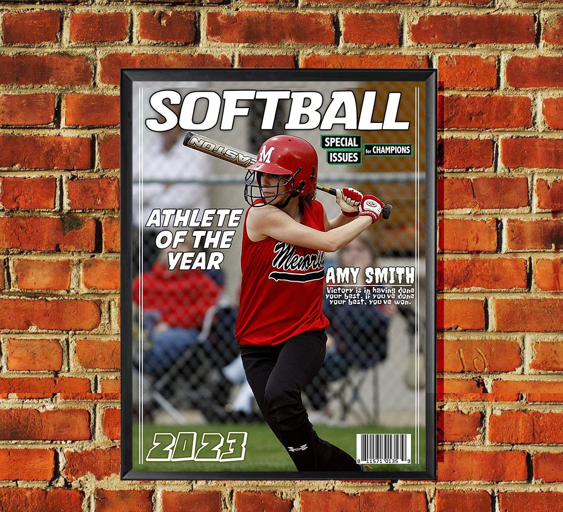 Softball Magazine Cover, Athlete of the Year, Senior Night Softball ...