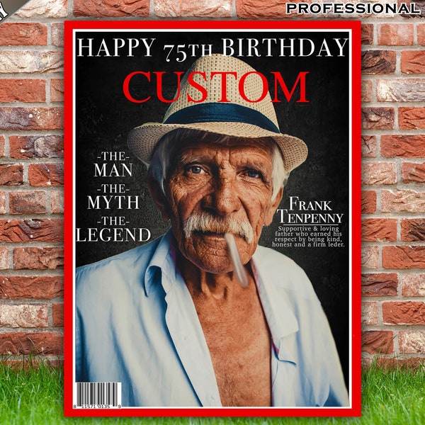 Magazine Cover - Etsy