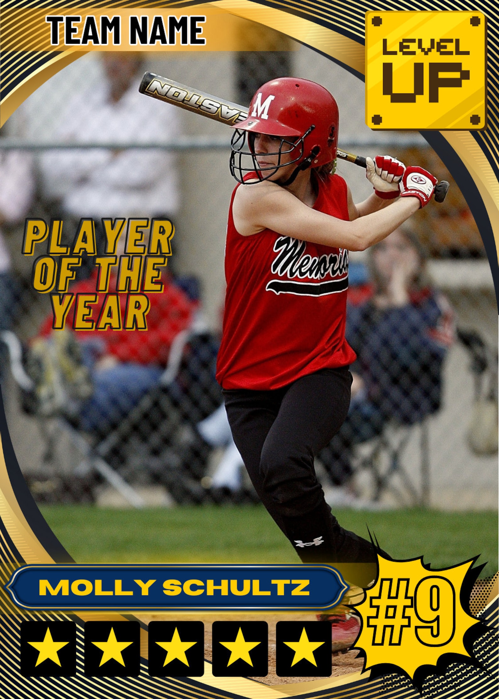 Personalization Baseball Card, Custom Sports Trading Card, Your Own ...