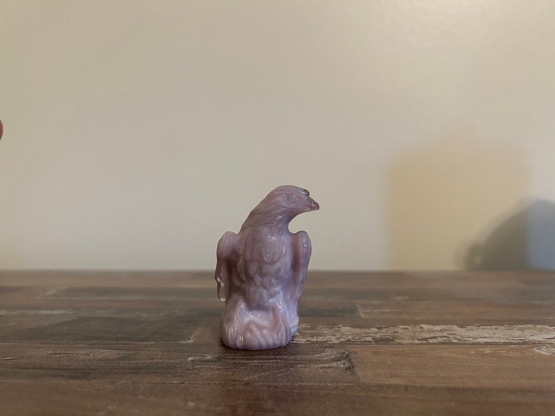 Boyds Crystal Art Glass Bernie the Eagle Color Mystique - Etsy