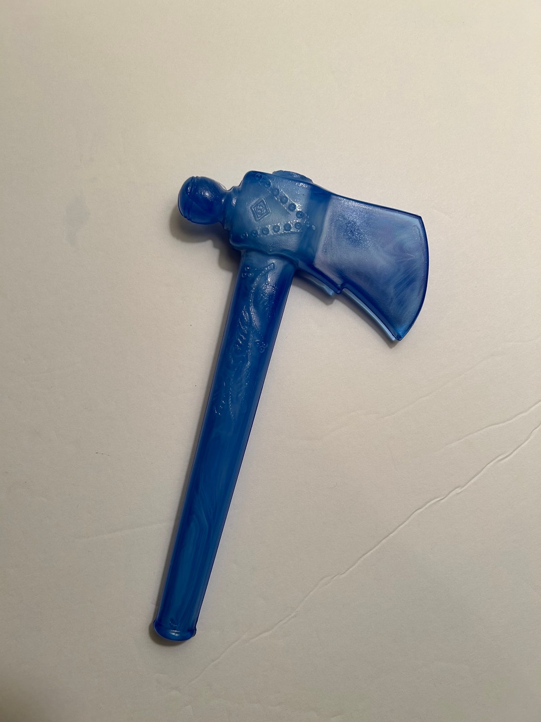 Boyd Glass Tomahawk Axe Delphinium Blue - Etsy