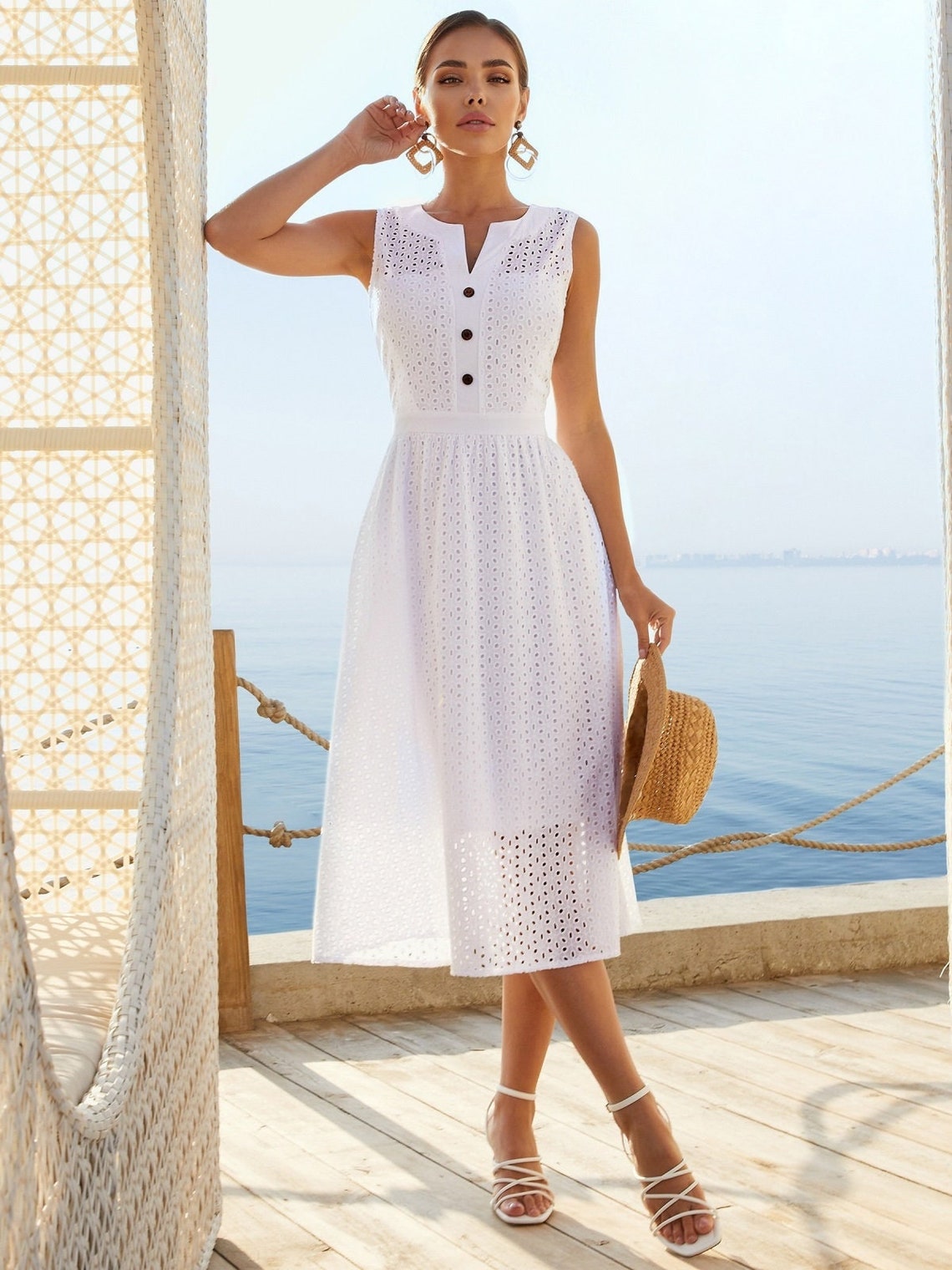 Perfect Summer Dress Flirty Flair & Elegant Charm - Etsy