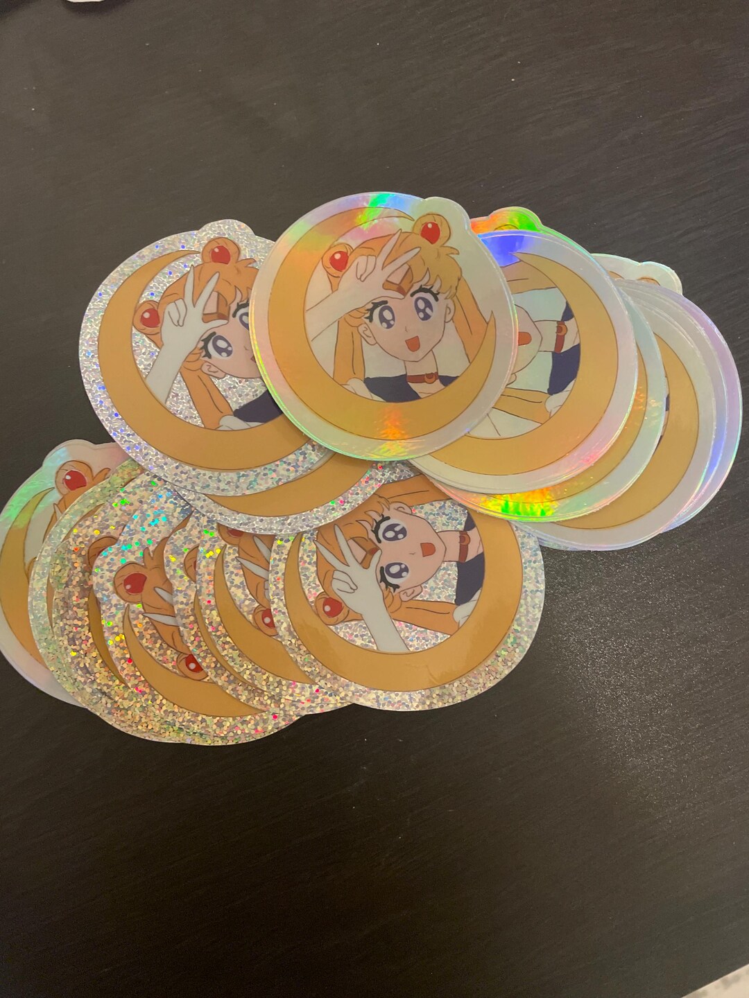 Sailor Moon Sticker | Salior Moon Glitter Sticker | Sailor Moon ...