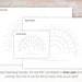 Family Tree Fan Template - 6 Generations - Digital, Printable Family ...