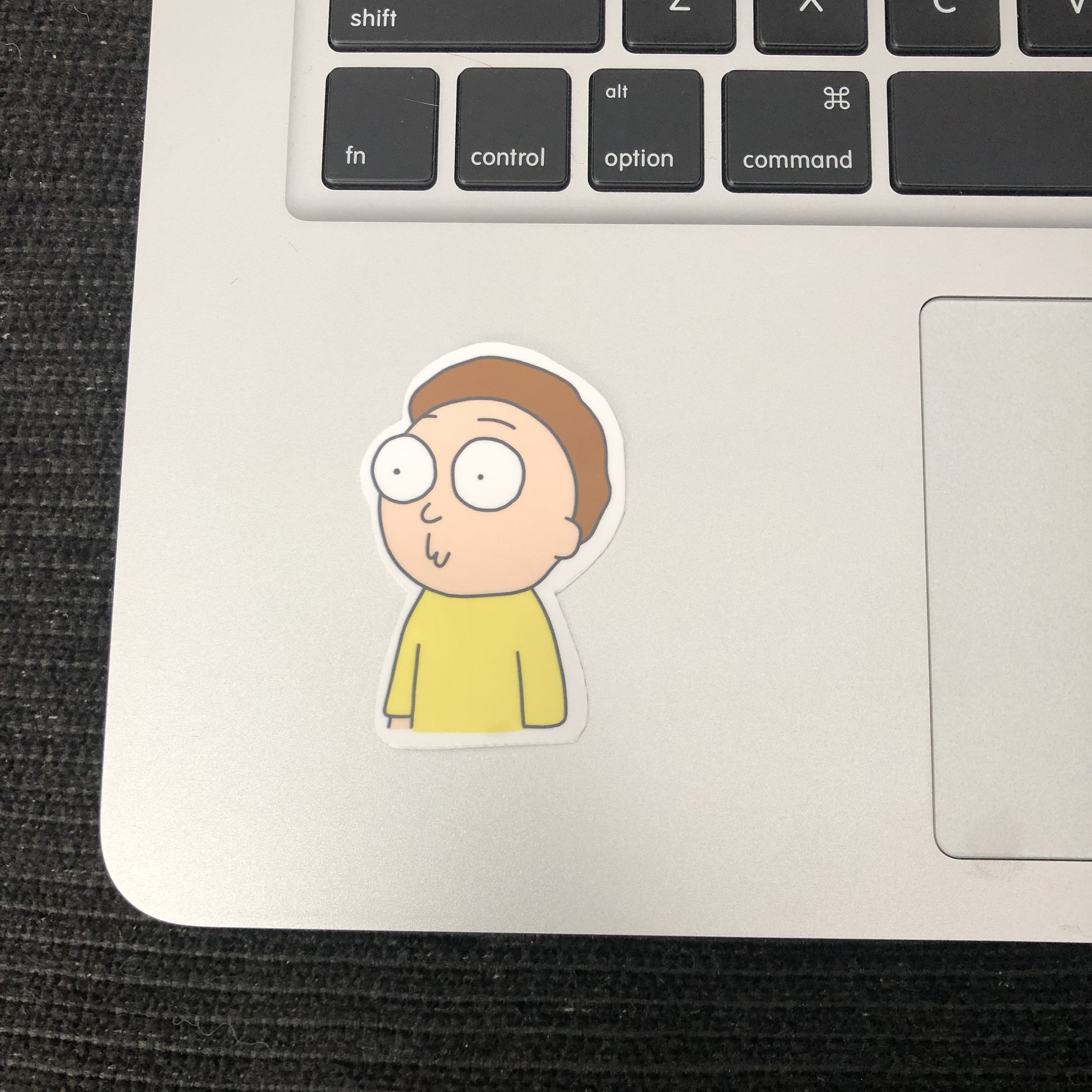 Awkward Morty Sticker Waterproof Sticker - Etsy