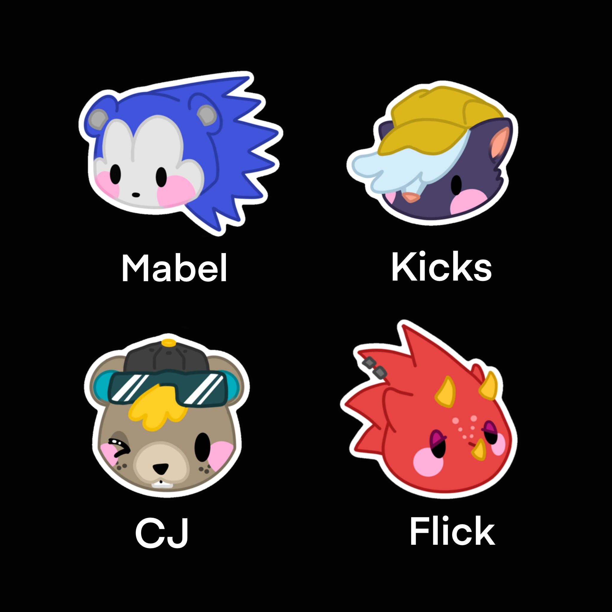 Animal Crossing NPC Chibi Sticker - Etsy.de