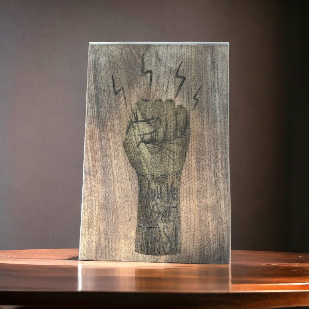 Custom Walnut Wood Sign - Etsy