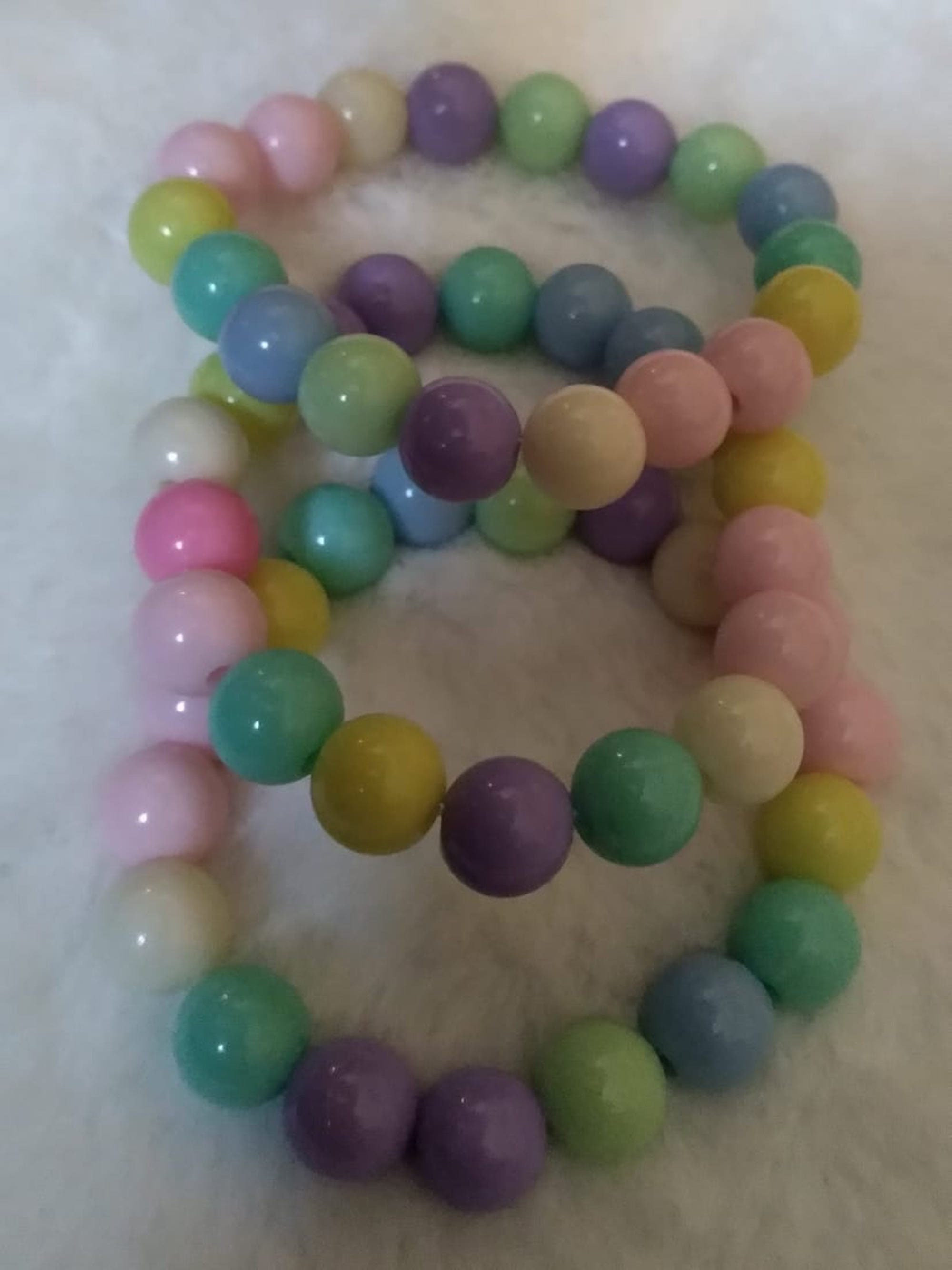 Pretty Pretty Pastel Set/rainbow Pastel Colors/handmade/stretchy ...