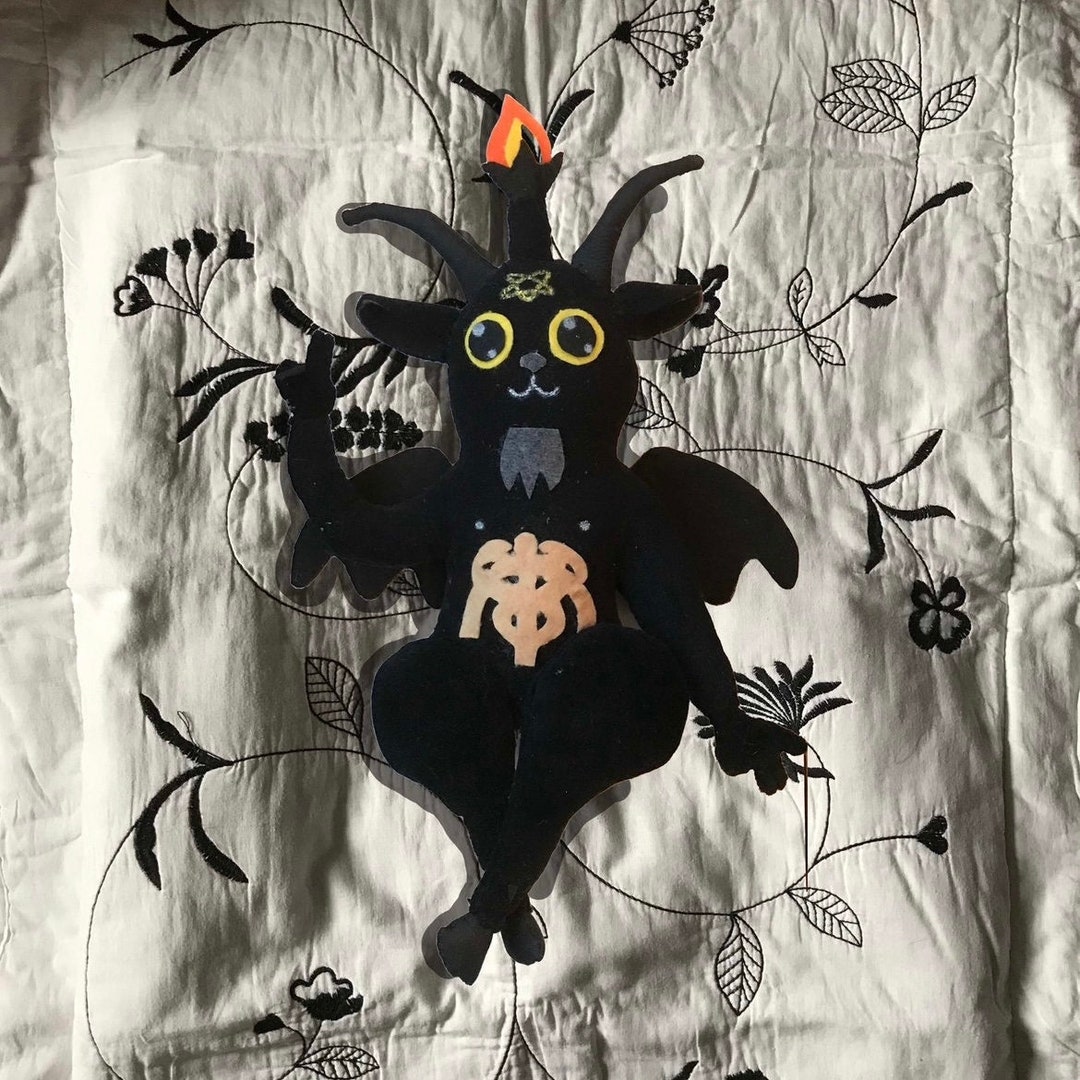 Baphomet Plushie, Baphomet Plush, Cute Baphomet, Baphomet Doll ...