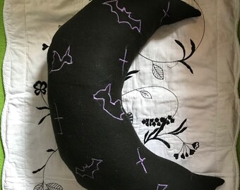 Crescent Moon Plush - Etsy
