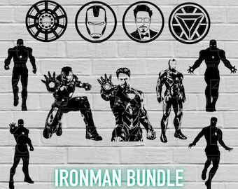 Marvel Avengers Logo Bundle 15 Pack Svg, Png, Eps, Dxf Cricut Cut File ...