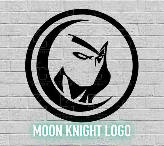 Moon Knight Logo Marvel Avengers Svg Png Eps Dxf - Etsy